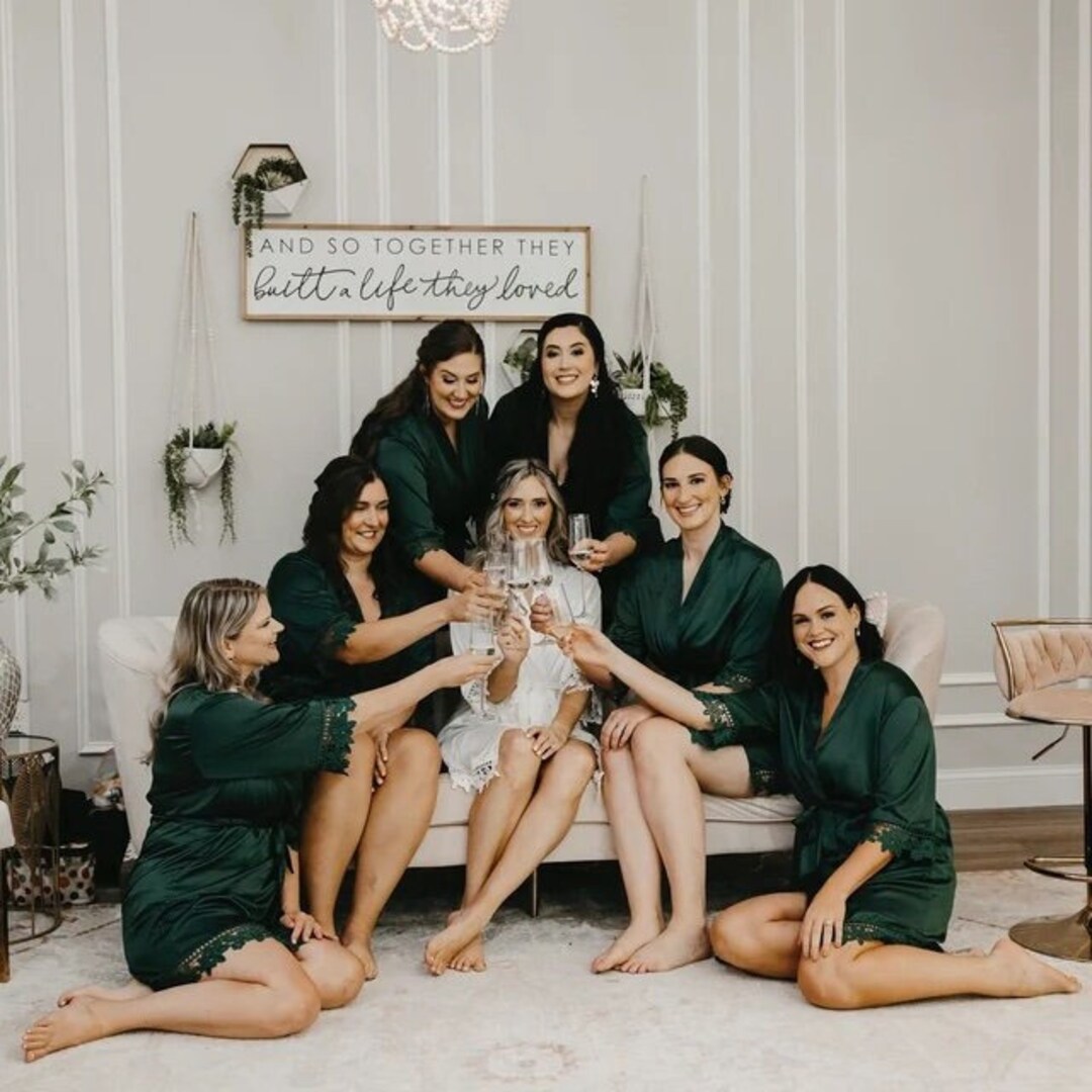 Monogrammed Soft Robes, Bridal Shower Party Robes, Bridesmaid Robes ...