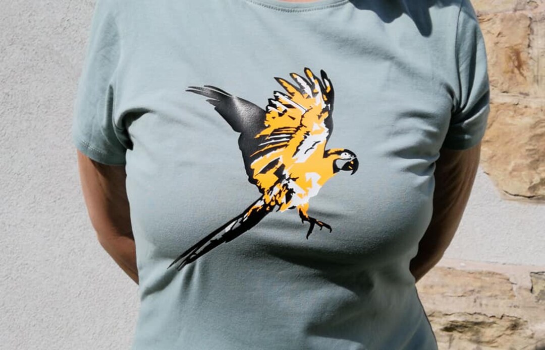 Geo Trash Parrot - Etsy