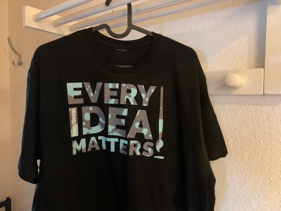 Every Idea Matters Trash Slogan Your Style Your Life - Etsy