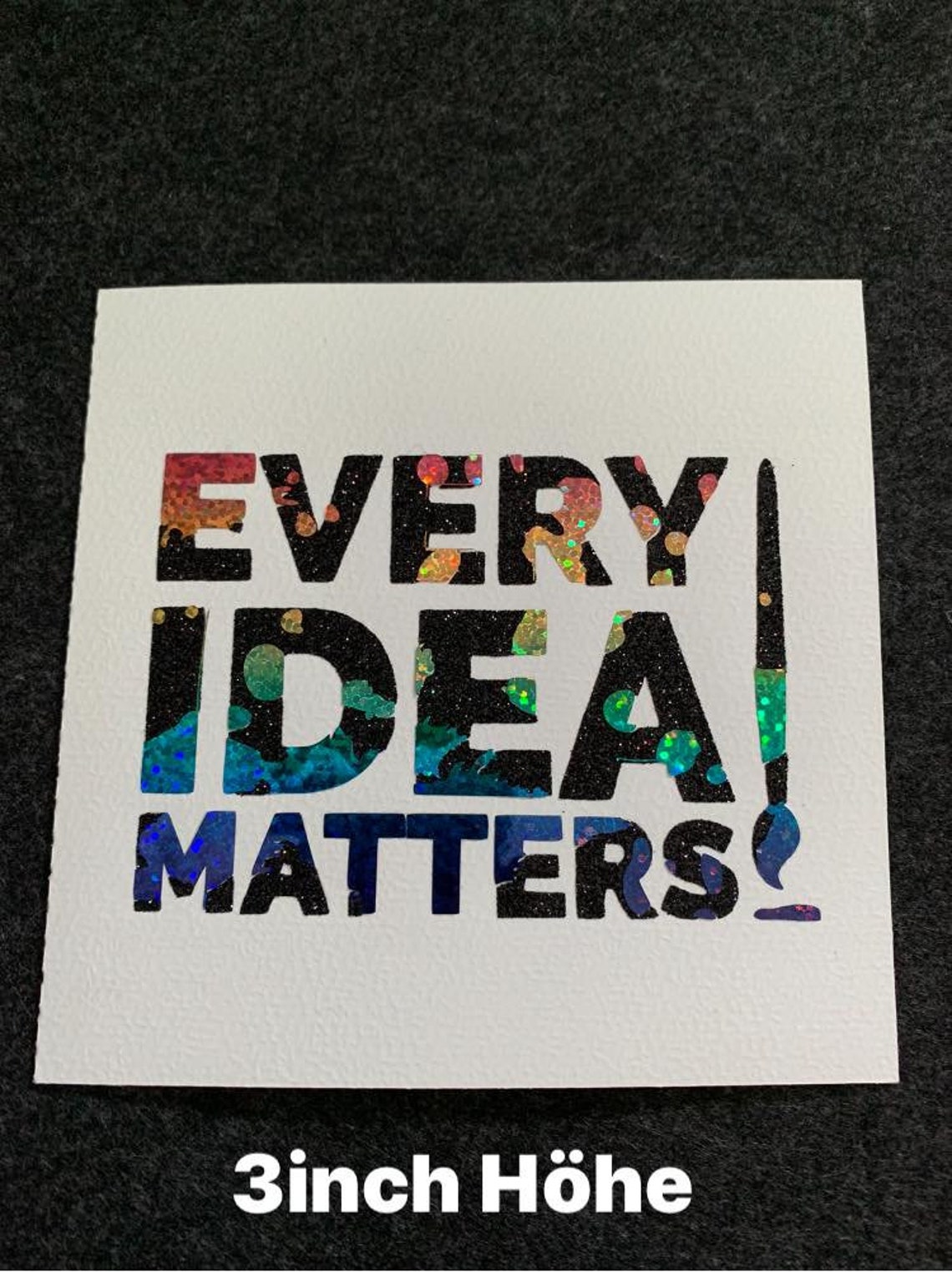 Every Idea Matters Trash Slogan Your Style Your Life - Etsy
