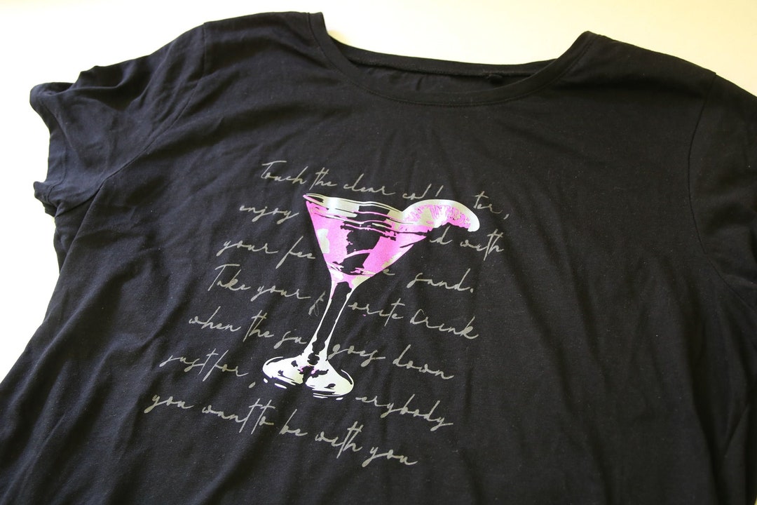 Cocktail Poem Cool Your Style Motif, With or Without Text - Etsy