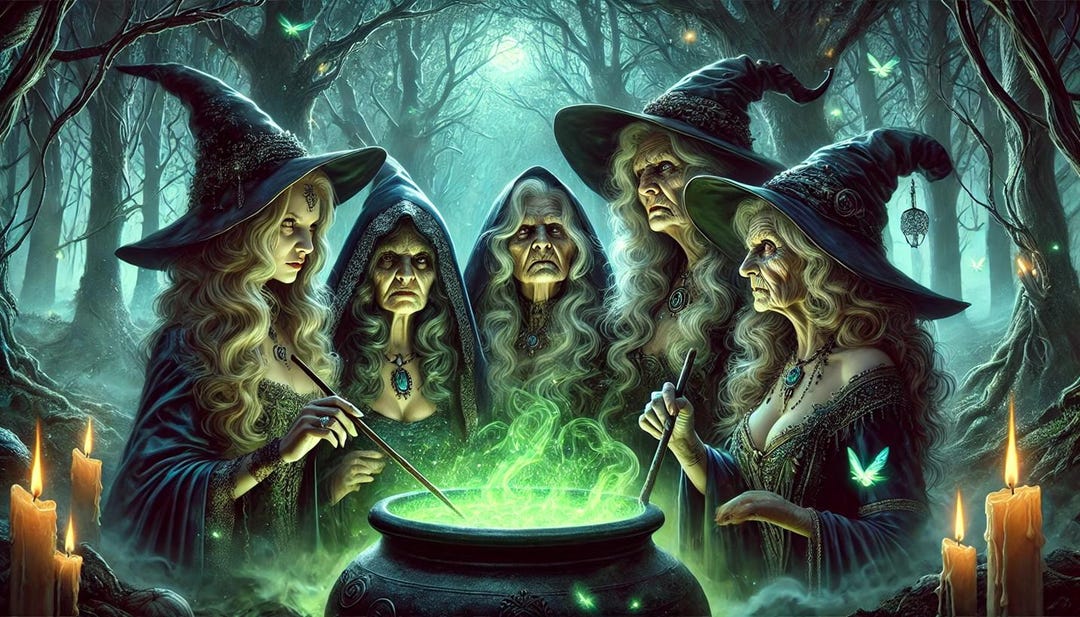 Induction Night. Digital Witches Inducting. - Etsy