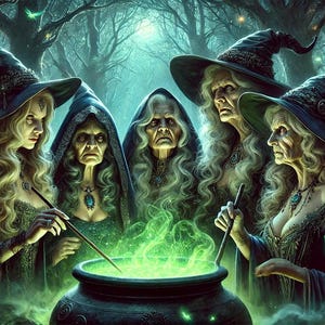 Induction Night. Digital Witches Inducting. - Etsy