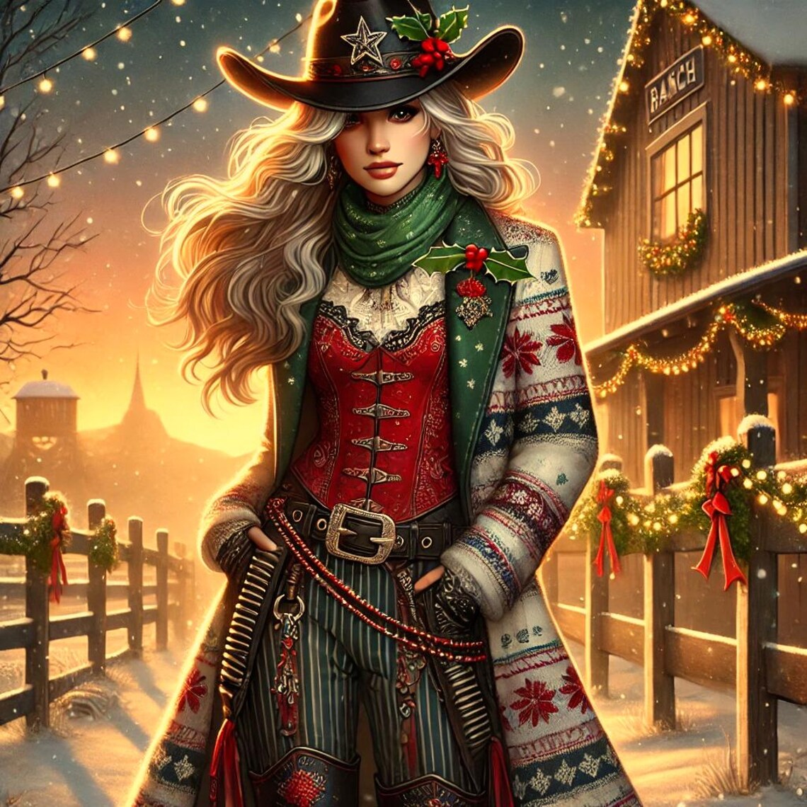 Christmas on the Ranch - Etsy