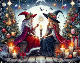 Christmas Eve Witches - Etsy