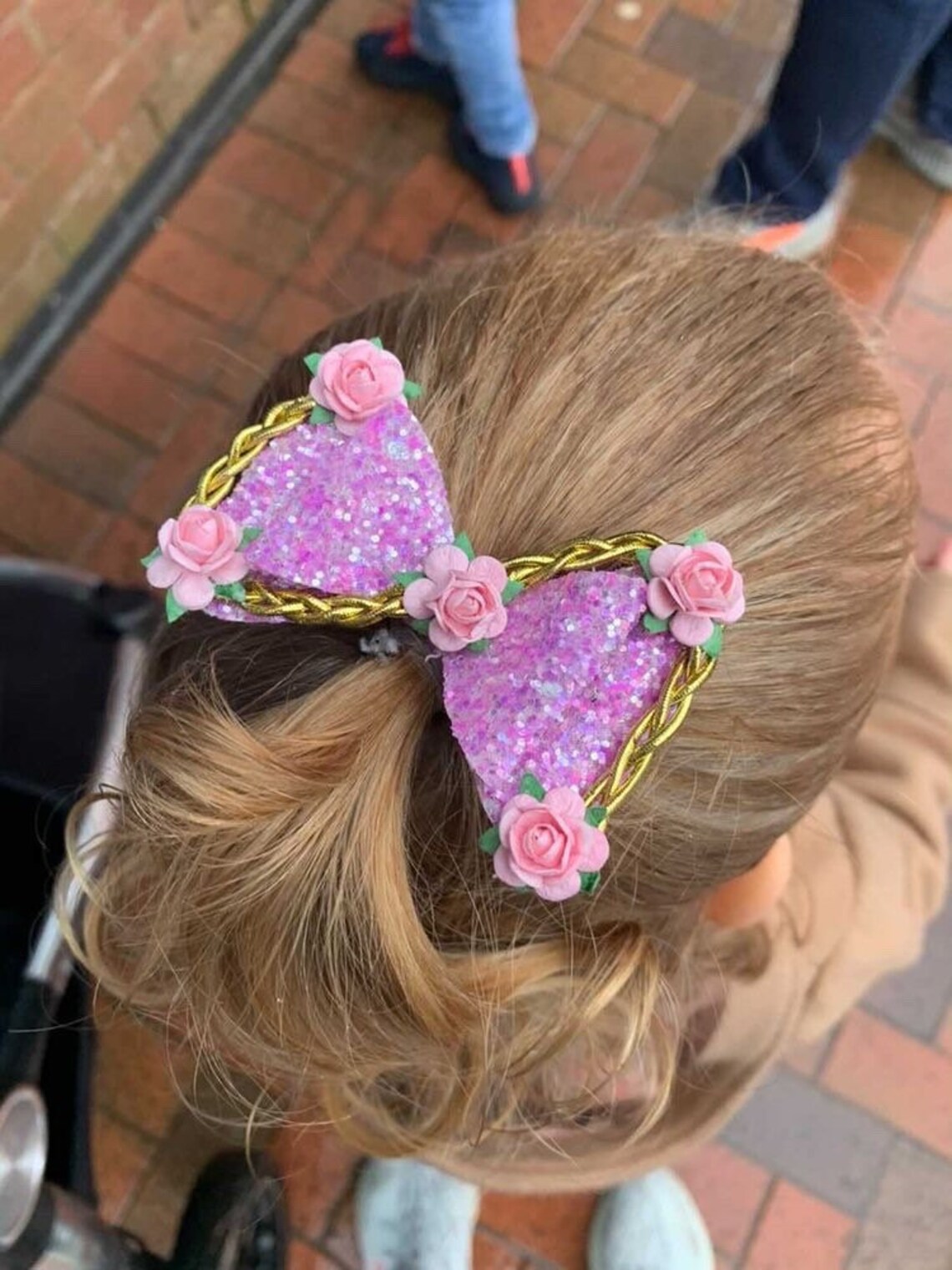 Disney Princesses Bow Inspired , Belle -aurora -tiana- Rapunzel -minnie ...