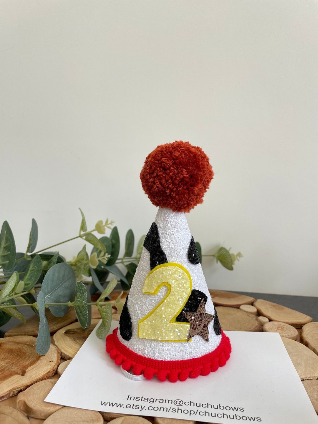 Toy Story Hat -woody Hat-toy Story Birthday Hat-handmade Hat-woody and ...