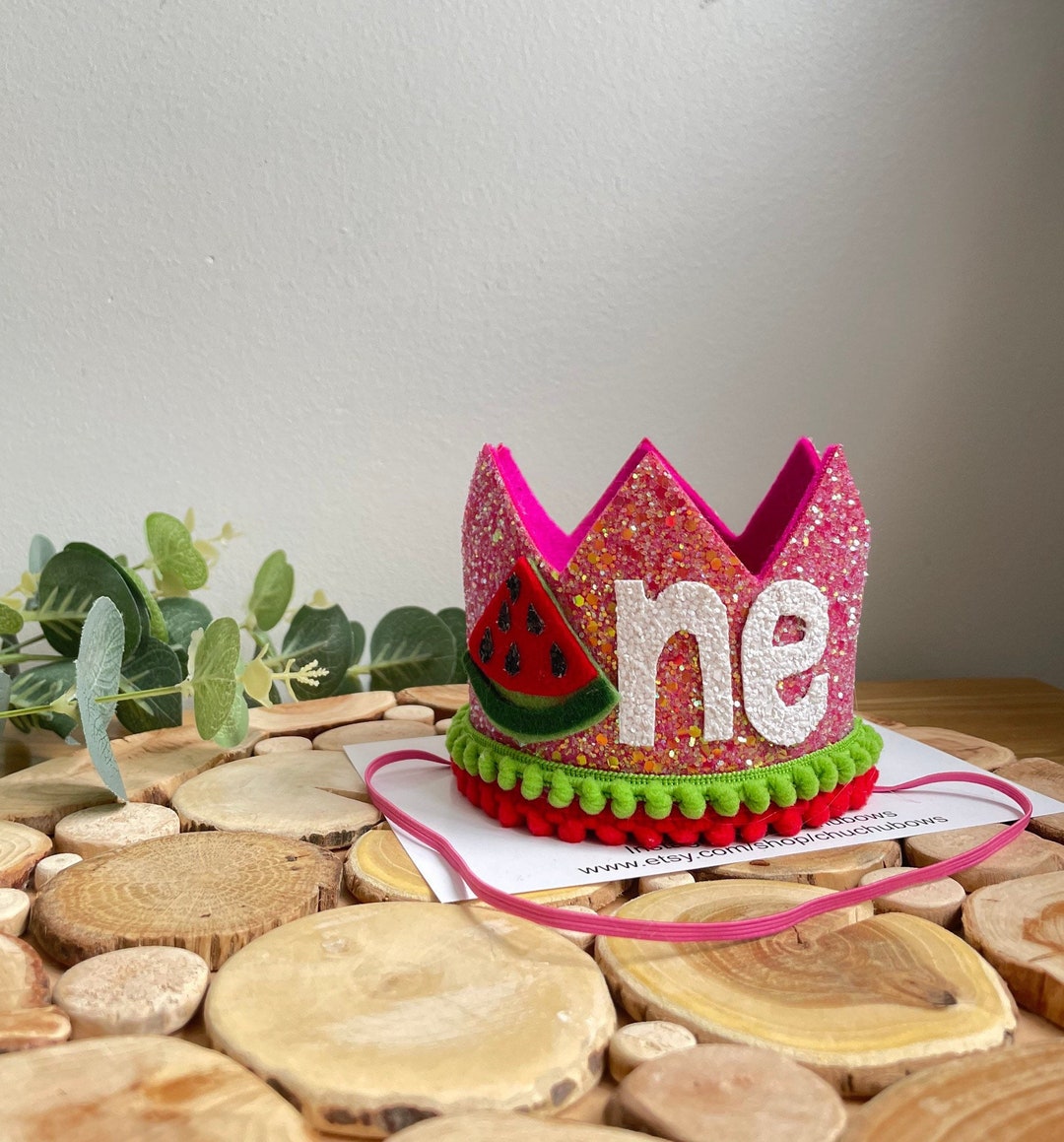Watermelon Birthday Crown-watermelon Birthday Crown-watermelon Birthday ...