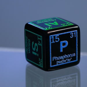 Periodic Table Dice - 118 Element, 20 Dice Full Set - Etsy