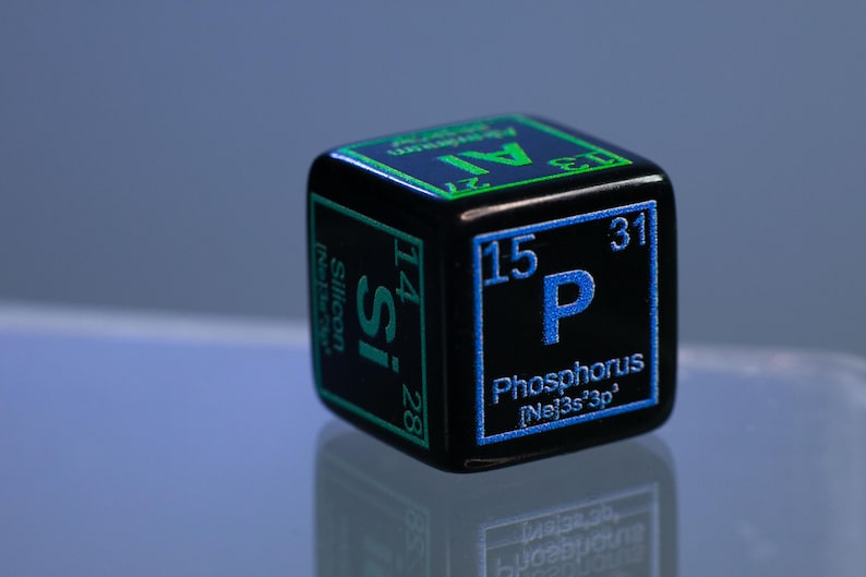 Periodic Table Dice - 118 Element, 20 Dice Full Set - Etsy Canada