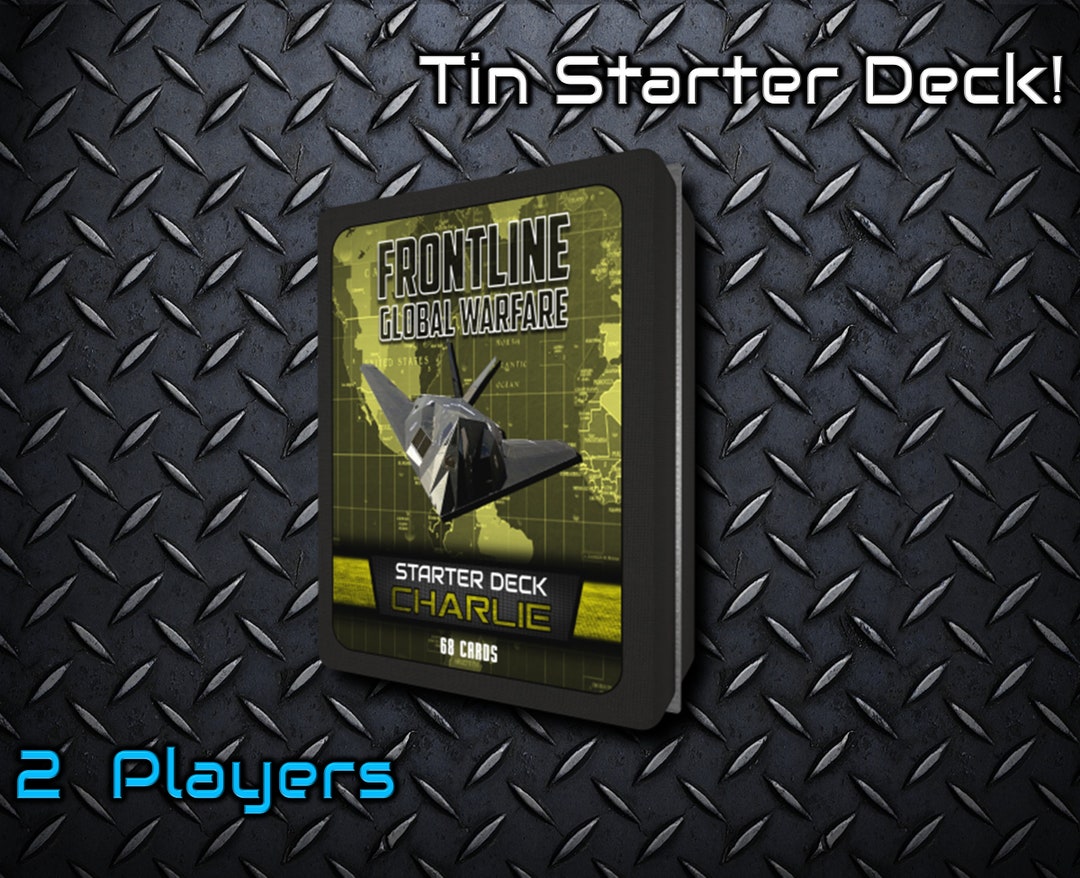 CHARLIE Starter Deck Frontline Global Warfare Collectible - Etsy