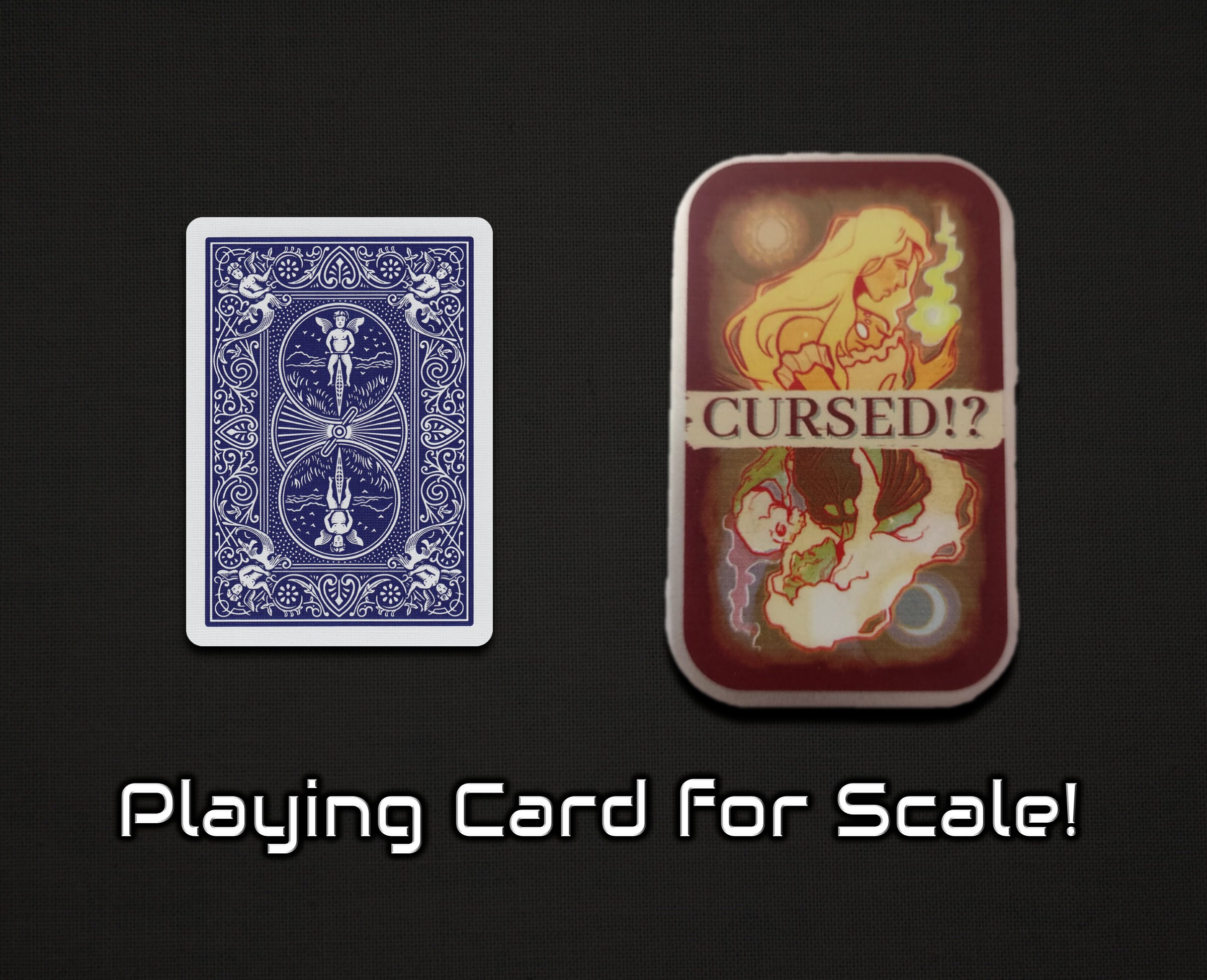 Cursed Mint Tin Game Fantasy Game Solo Game - Etsy