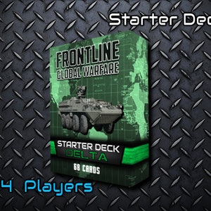 DELTA Starter Deck Frontline Global Warfare Collectible Card Game ...