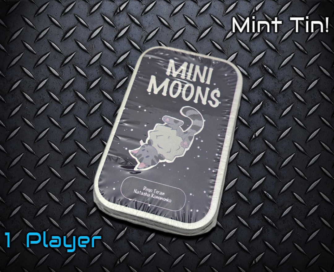 Mini Moons - Mint Tin Game - Space Game - Etsy