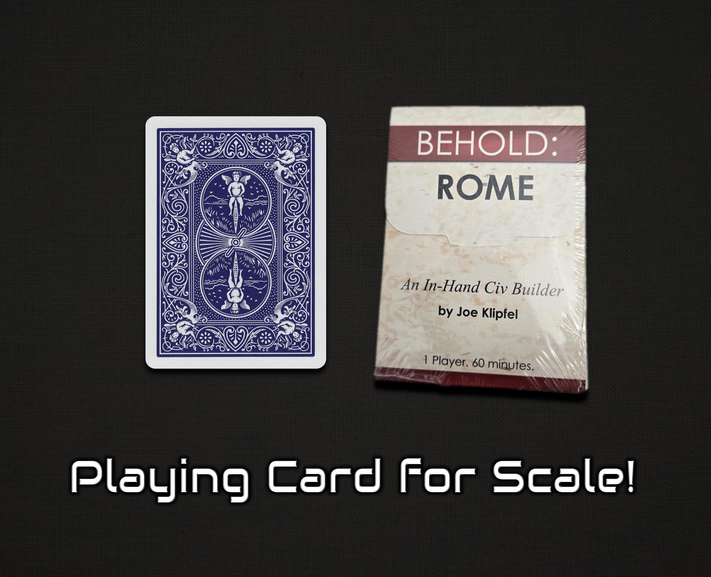 Behold Rome - Card Game - Etsy