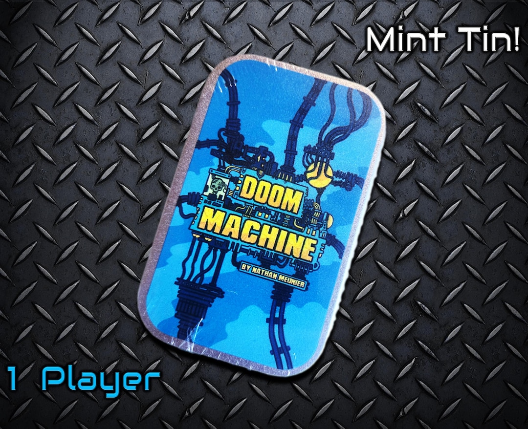 Doom Machine - Mint Tin Game - Solo Game - Etsy
