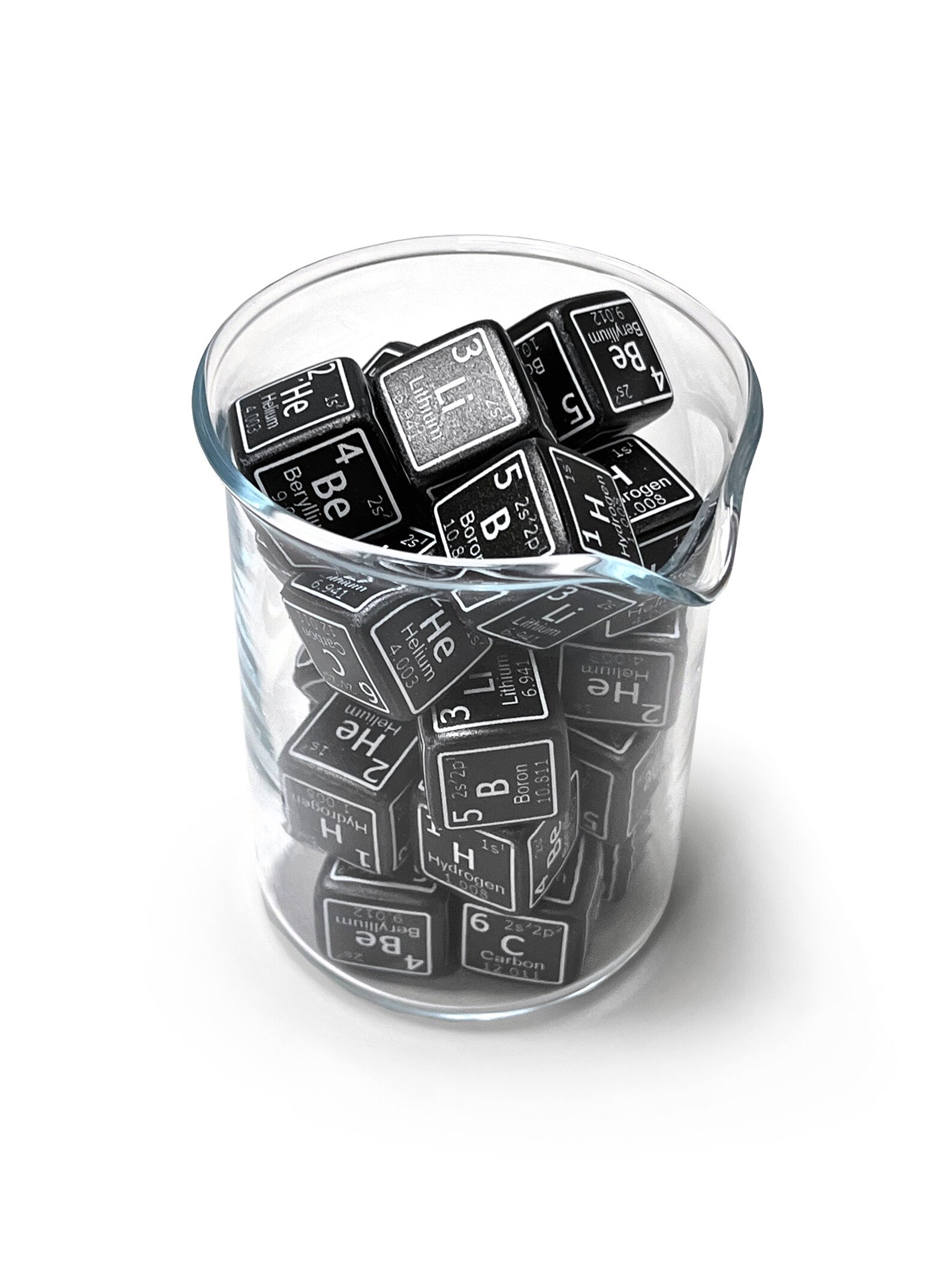 Set of 6 Periodic Table Dice Element Dice - Etsy