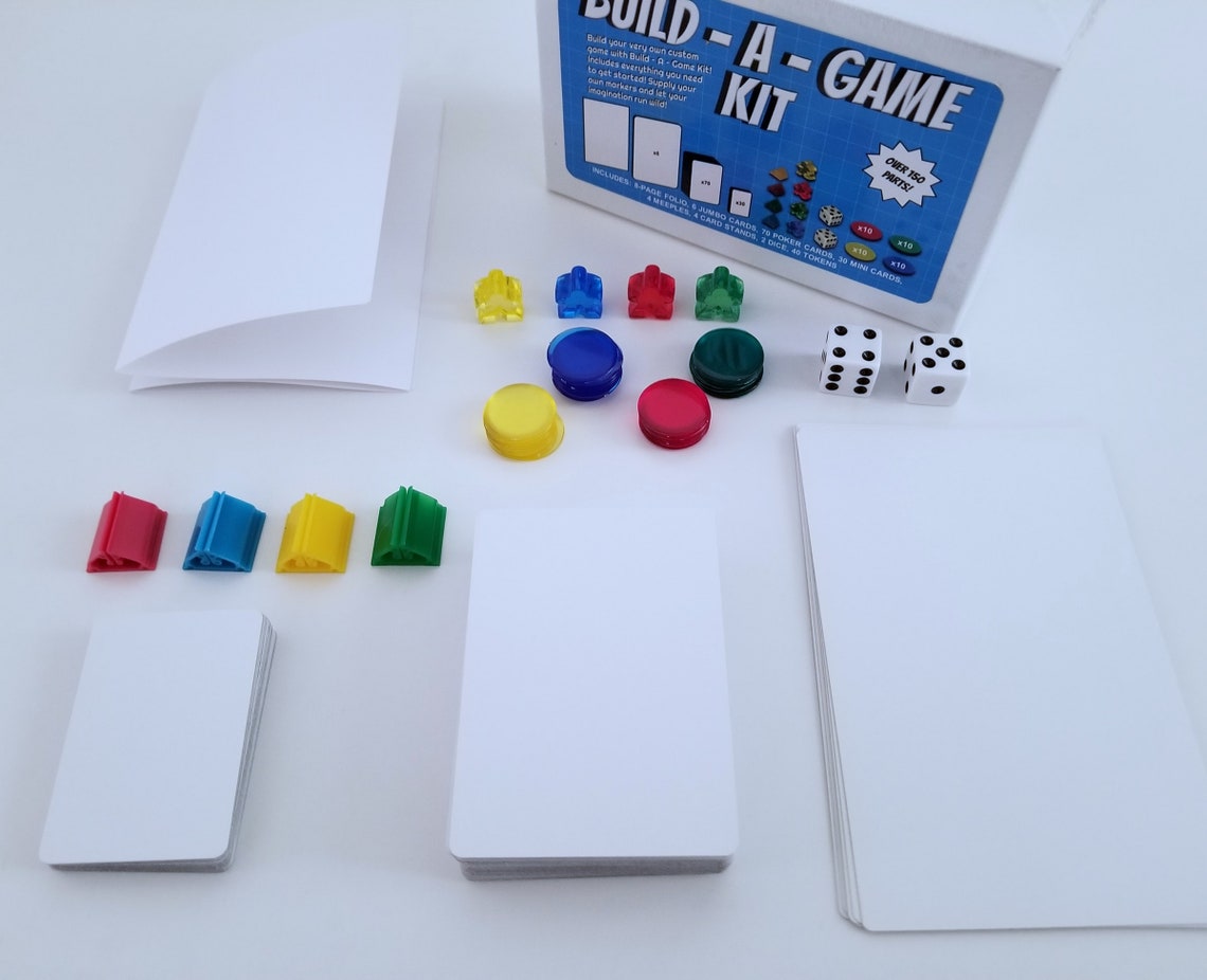 Build a Game Kit Board Game Maker Make Your Own Board Game - Etsy
