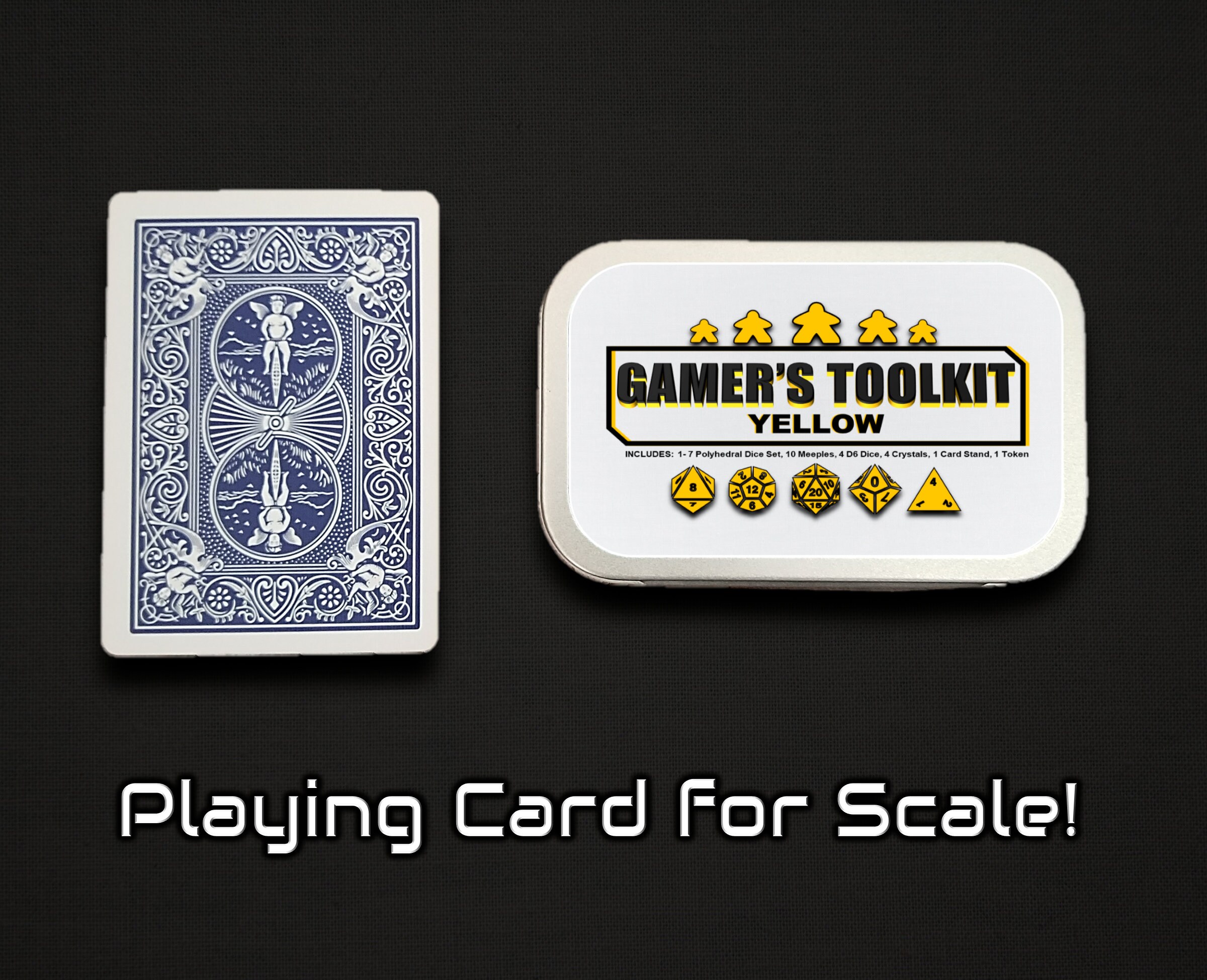 Gamer's Toolkit Yellow Board Game Survival Kit Dice Kit TTRPG DND - Etsy