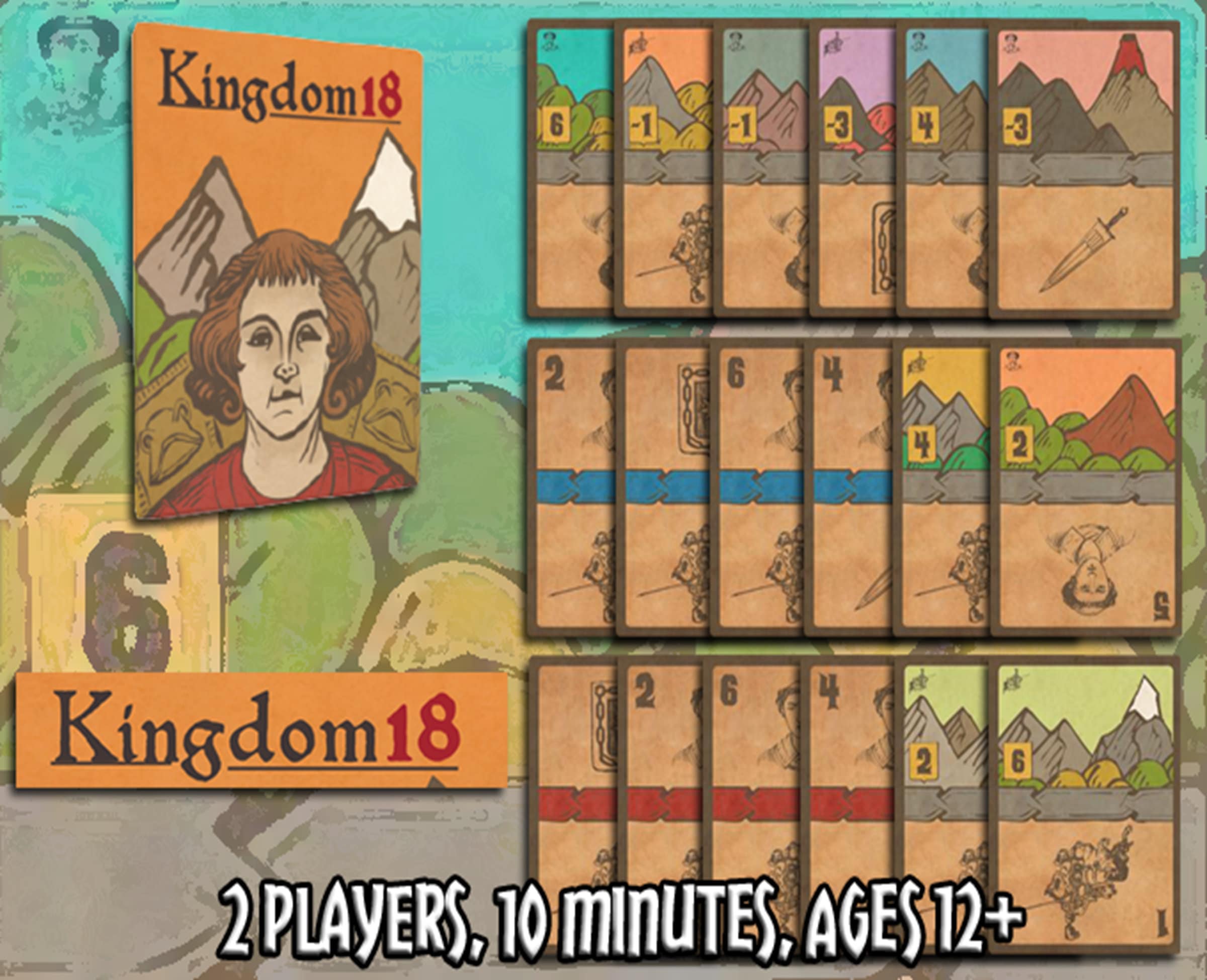Kingdom 18 Card Game - Etsy