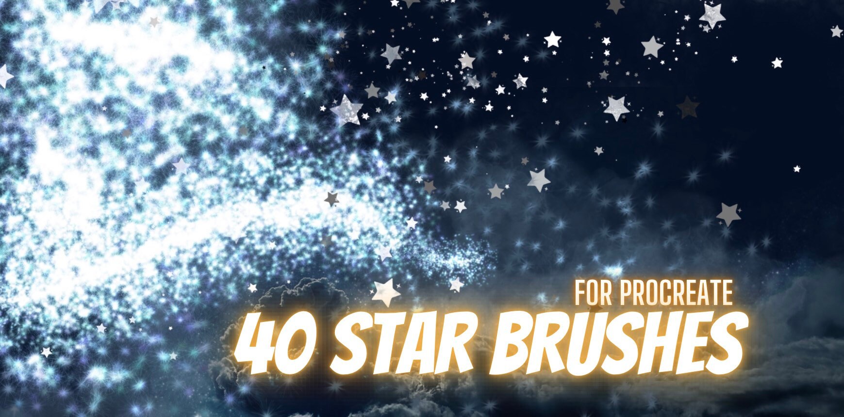 40 Star Brushes for Procreate - Etsy