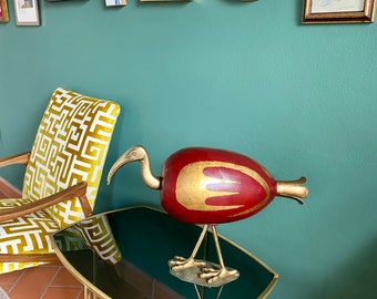 Brass Ibis Statue - Etsy