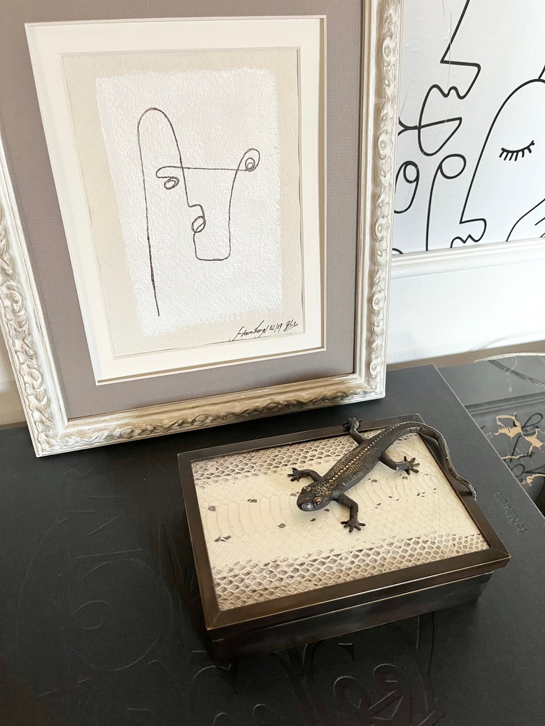 100% Real Brass Box, Brass Trinket Box, Pure Brass Jewellery Box, Snake ...