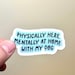 Body Positive Sticker, Waterproof Sticker, Water Bottle Sticker, Laptop ...