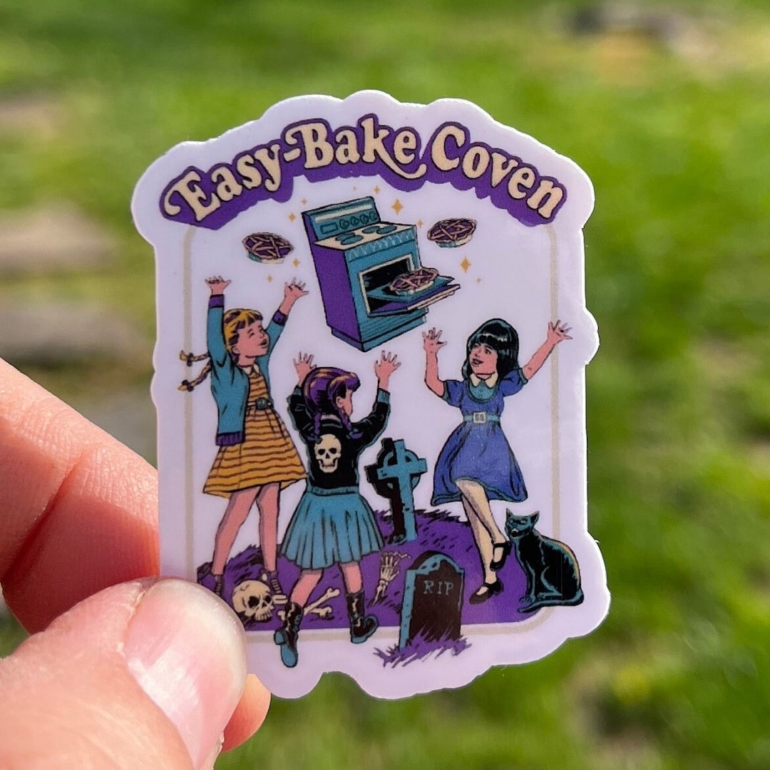 Easy Bake Coven Sticker, Vinyl Decal, Waterproof Sticker, 90s Nostalgia ...