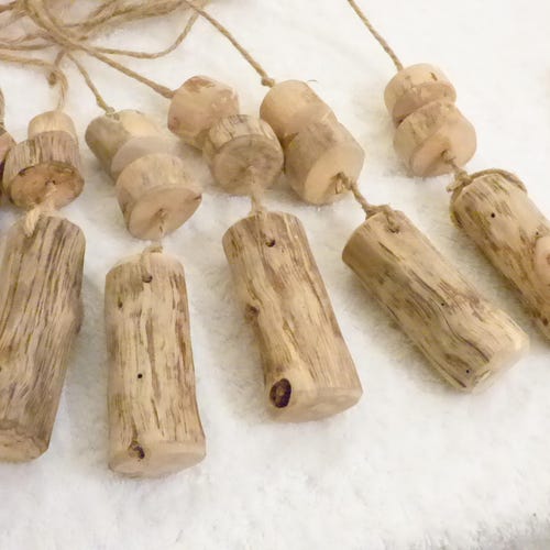 Wooden Light Pull Made From Solid Wood With Organic Hemp - Etsy