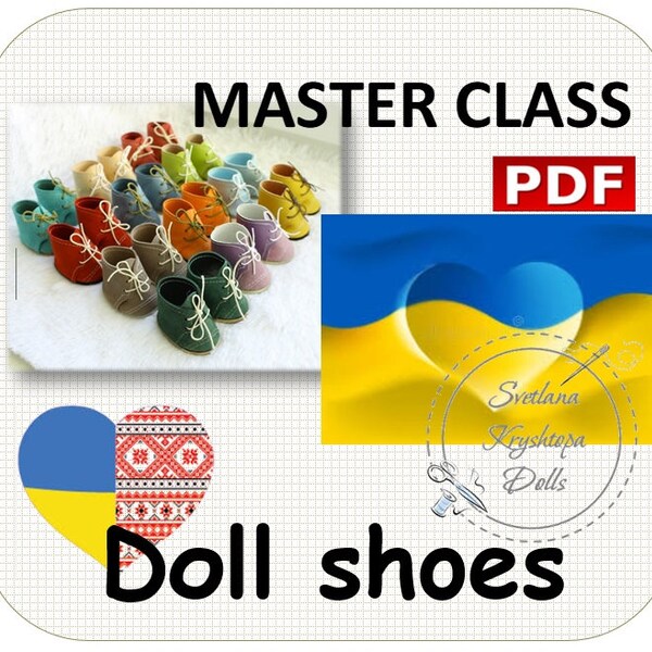 Doll Shoes Pattern - Etsy