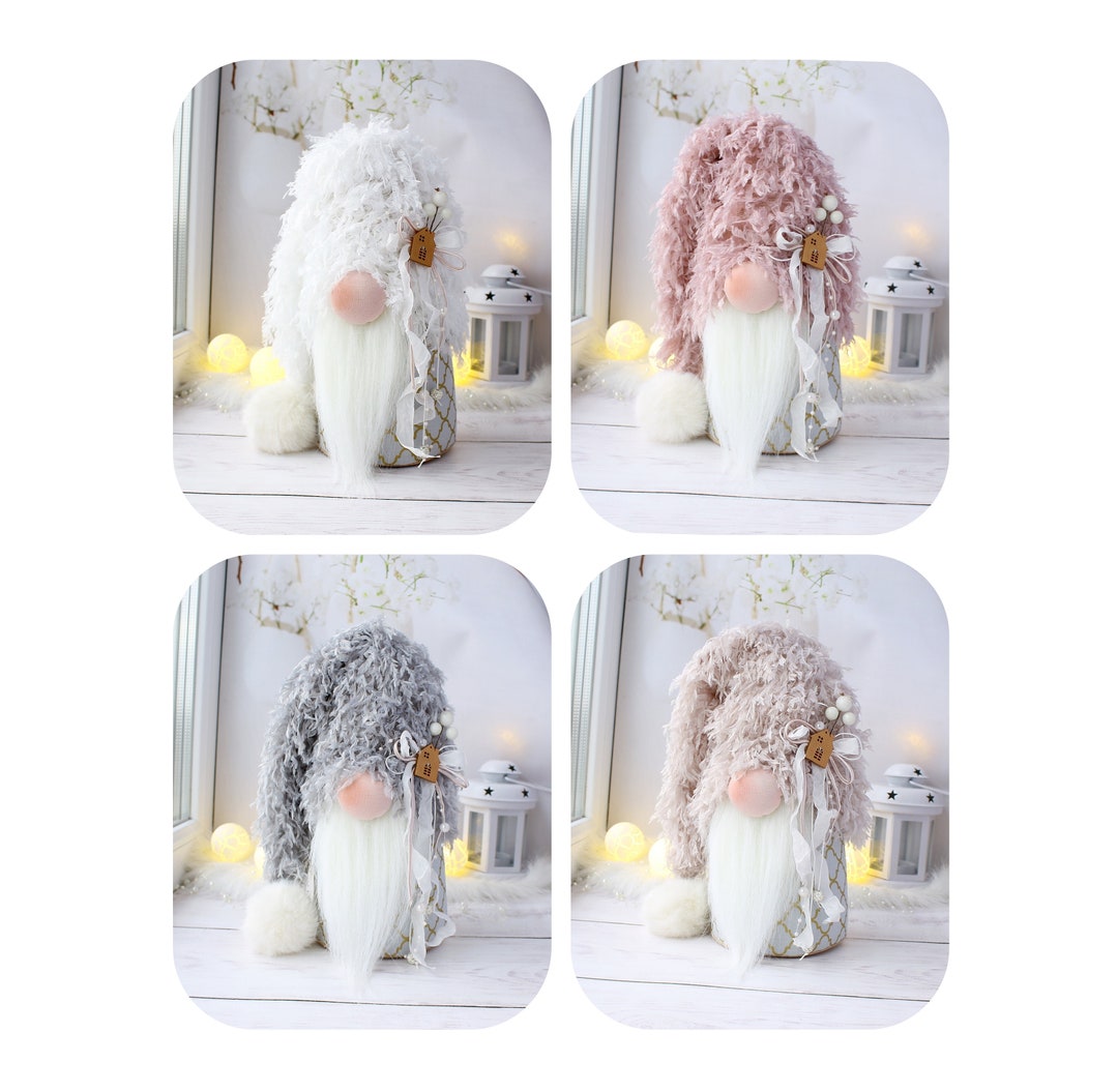 Pink Gnome Plush Gnome Tomte Scandinavian Gnome Design - Etsy
