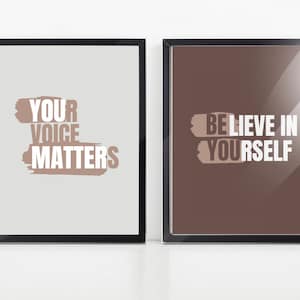 Inclusive Classroom Decor Set of 3 \ All Are Welcome Wall Art ...