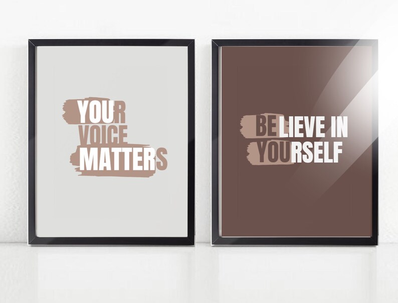 Inclusive Classroom Decor Set of 3 \ All Are Welcome Wall Art ...