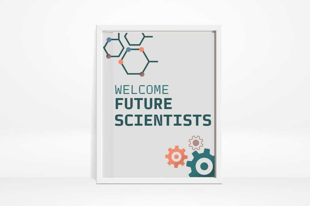 Welcome Future Wissenschaftler Poster / Science Classroom Poster ...