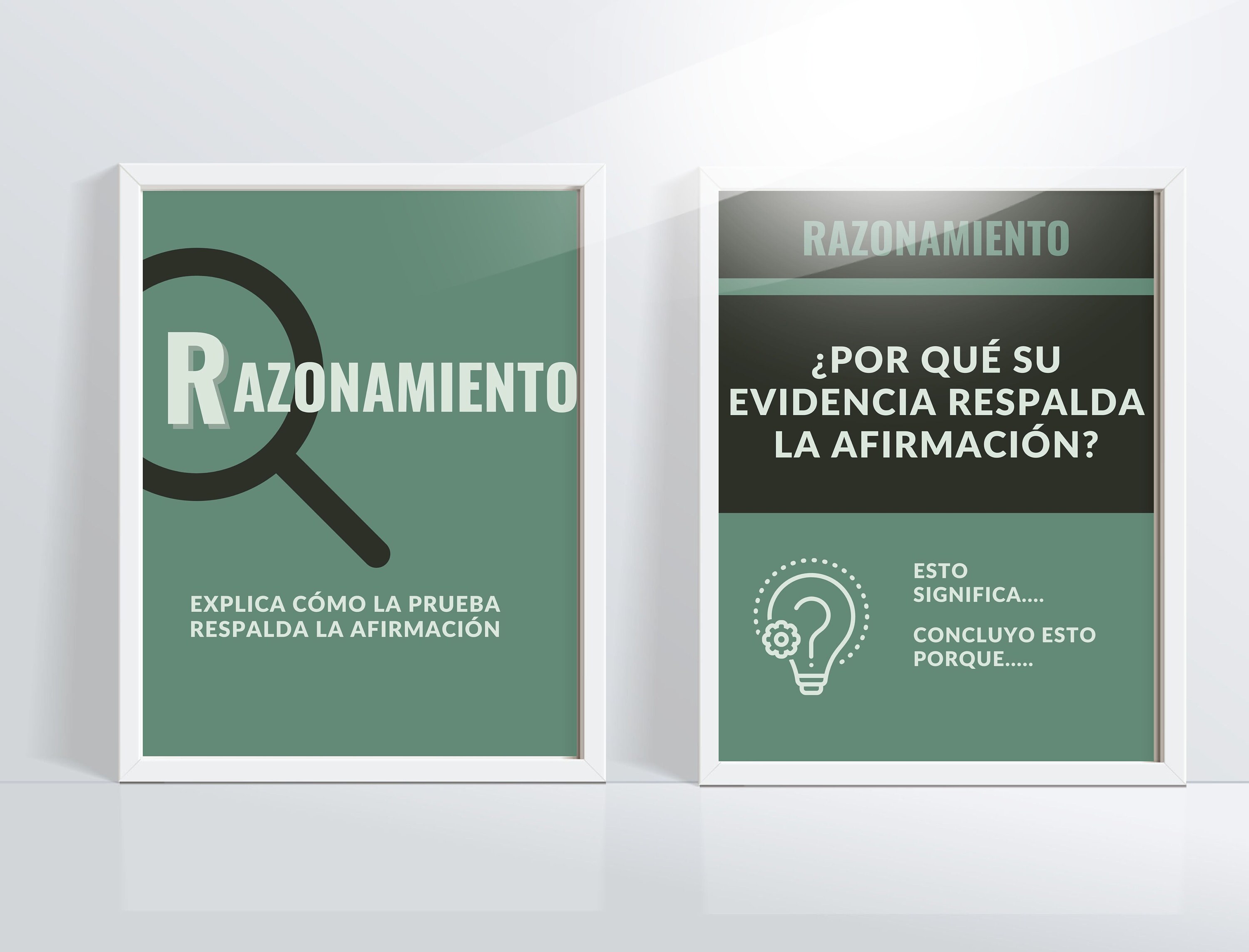 Spanish Claim Evidence Reasoning CER Poster / Science Classroom Poster ...