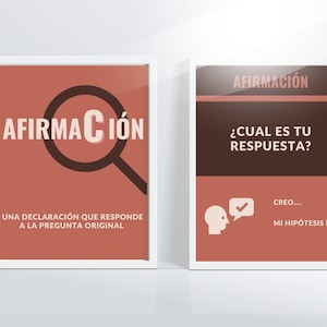 Spanish Claim Evidence Reasoning CER Poster / Science Classroom Poster ...