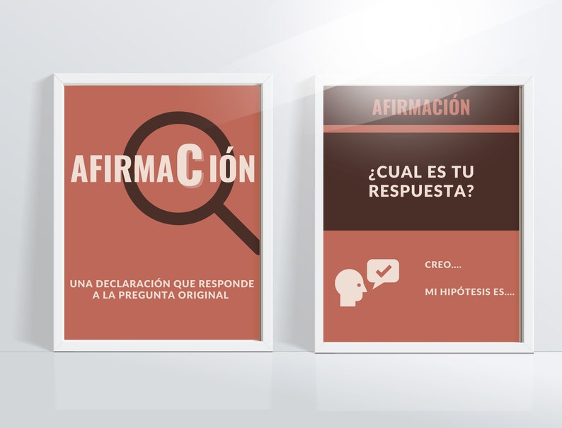 Spanish Claim Evidence Reasoning CER Poster / Science Classroom Poster ...