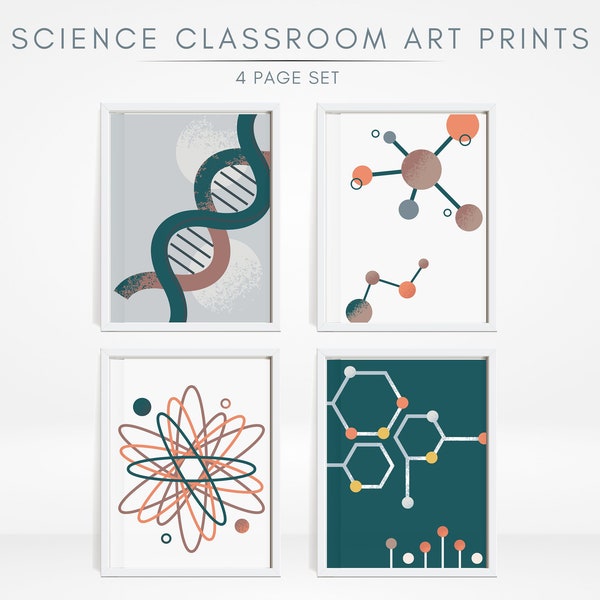 Biology Class Wall Art - Etsy