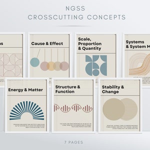 NGSS Bundle Crosscutting Concepts / CER / Science and Engineering ...
