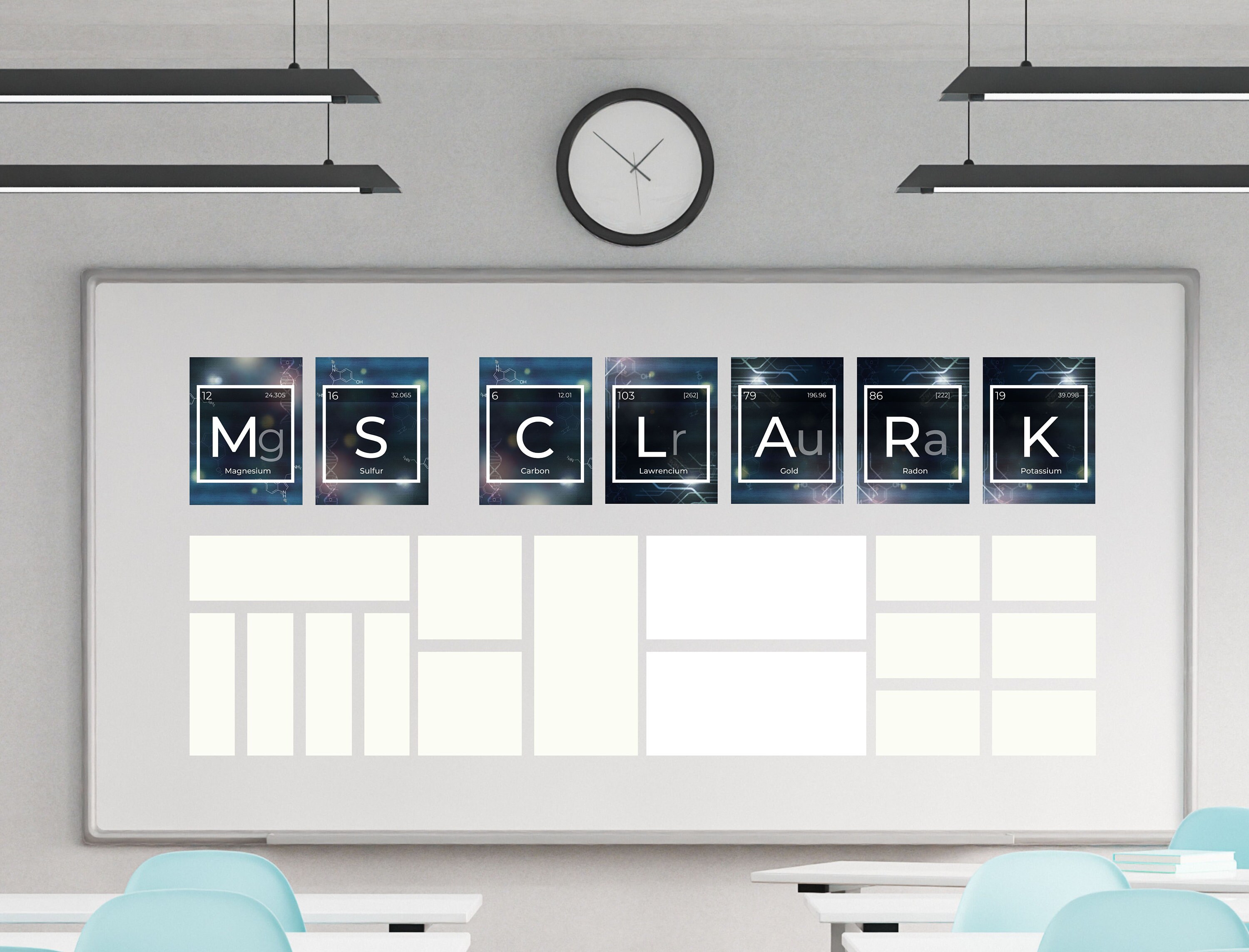 Periodic Table Alphabet Poster, Science Classroom Decor (digital ...