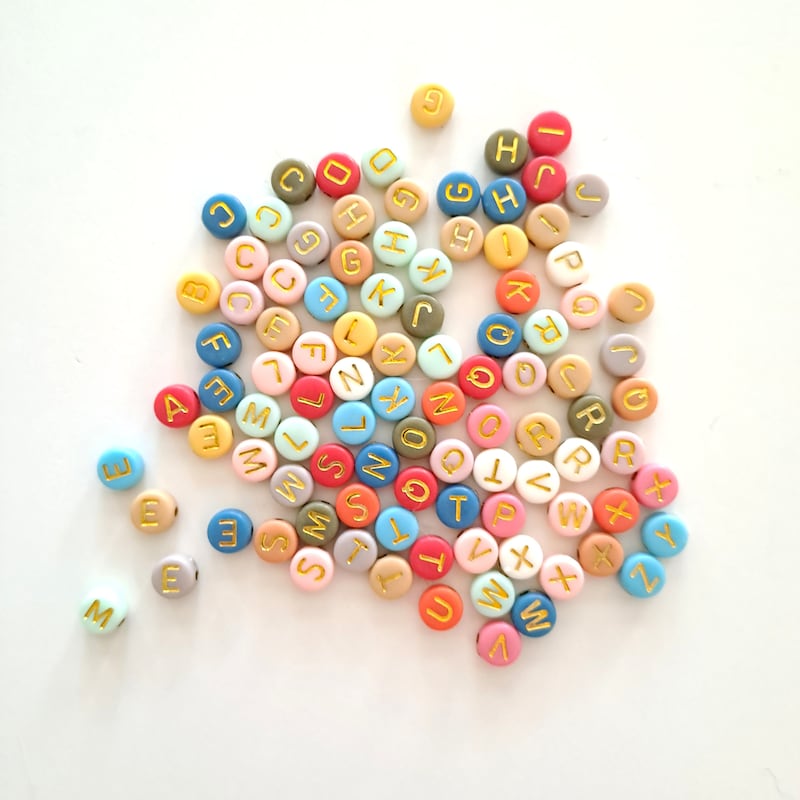 Alphabet Letter Bead - Etsy