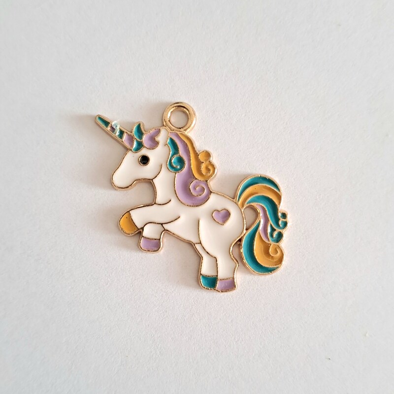 Unicorn Charm - Etsy