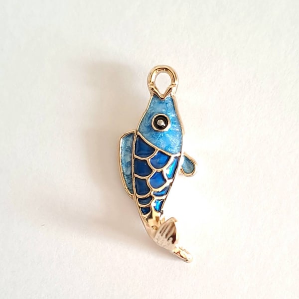Fish Charm - Etsy