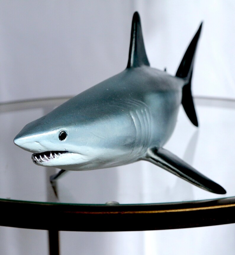 Mako Shark Scale Model Sculpture Handmade - Etsy