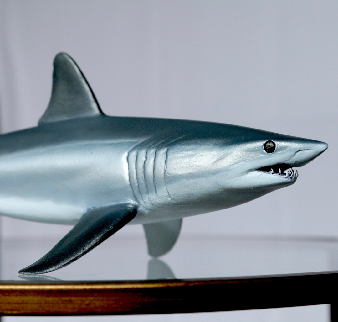 Mako Shark Scale Model Sculpture Handmade - Etsy