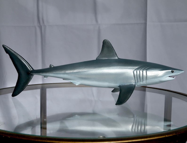 Mako Shark Scale Model Sculpture Handmade - Etsy