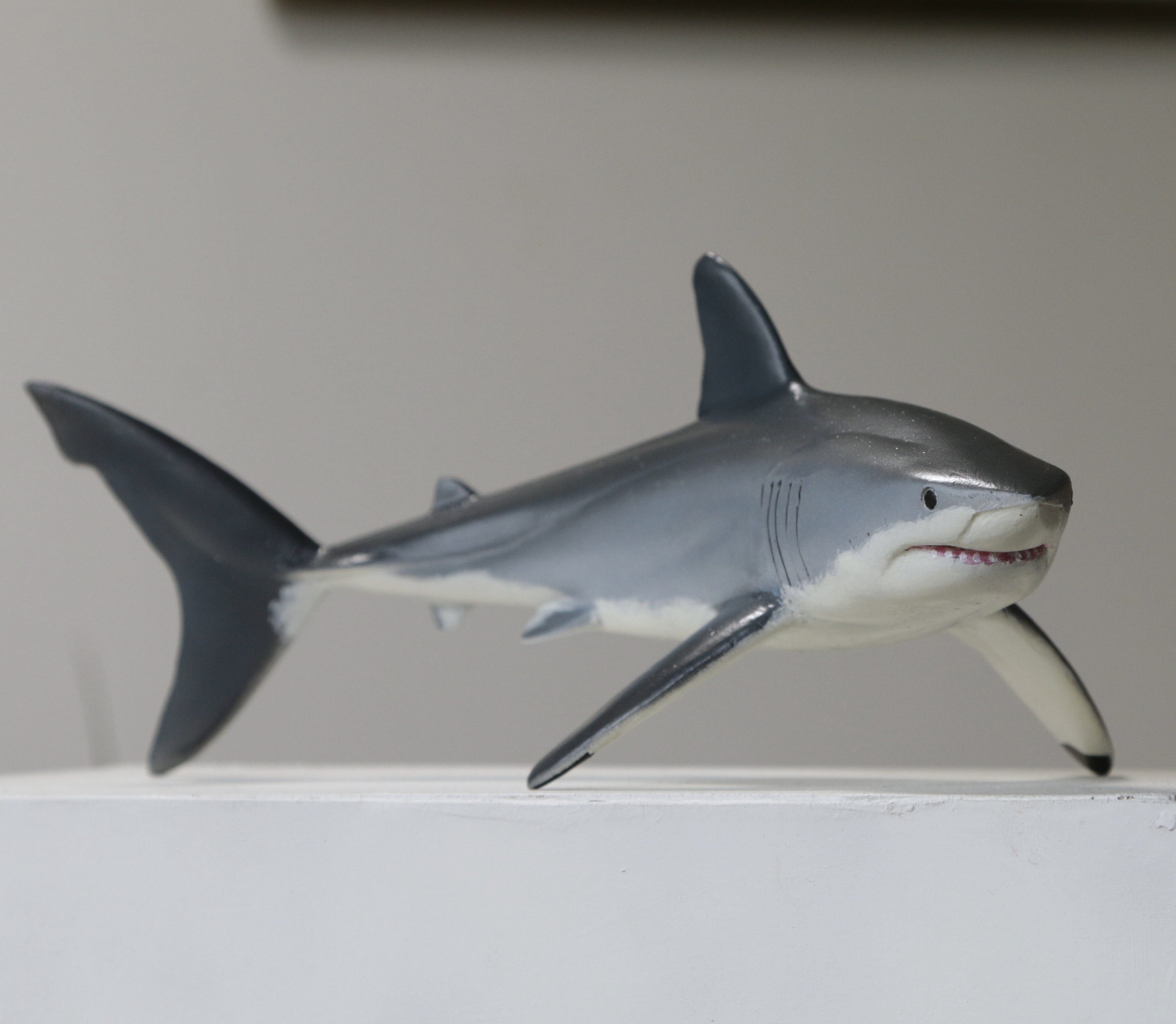 Great White Shark Sculpture Figurine Scale Model - Etsy