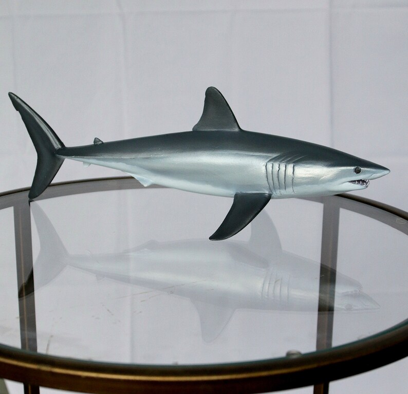 Mako Shark Scale Model Sculpture Handmade - Etsy