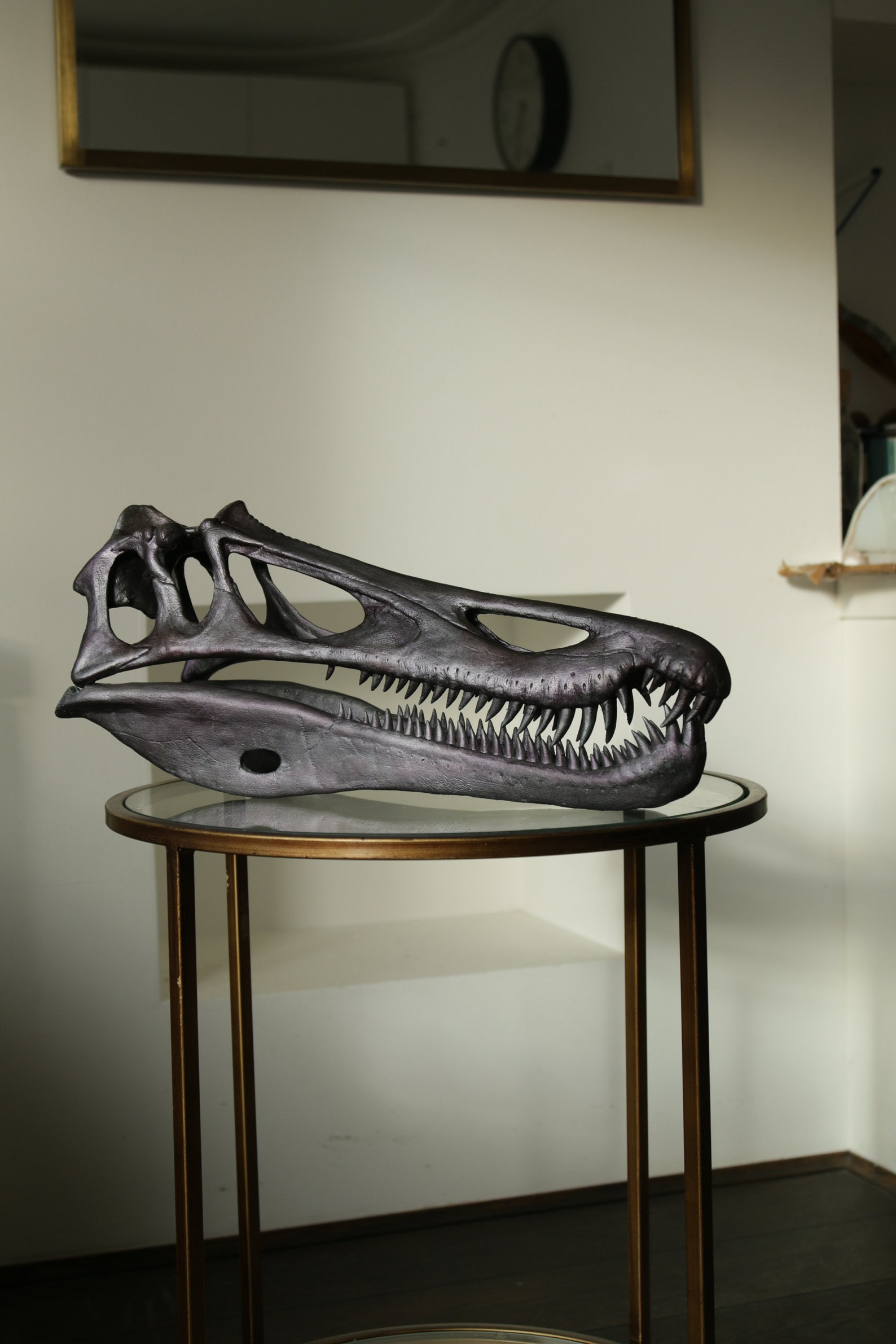 Baryonyx Dinosaur Skull 1:2 Scale 50cm Long Fossil Replica - Etsy